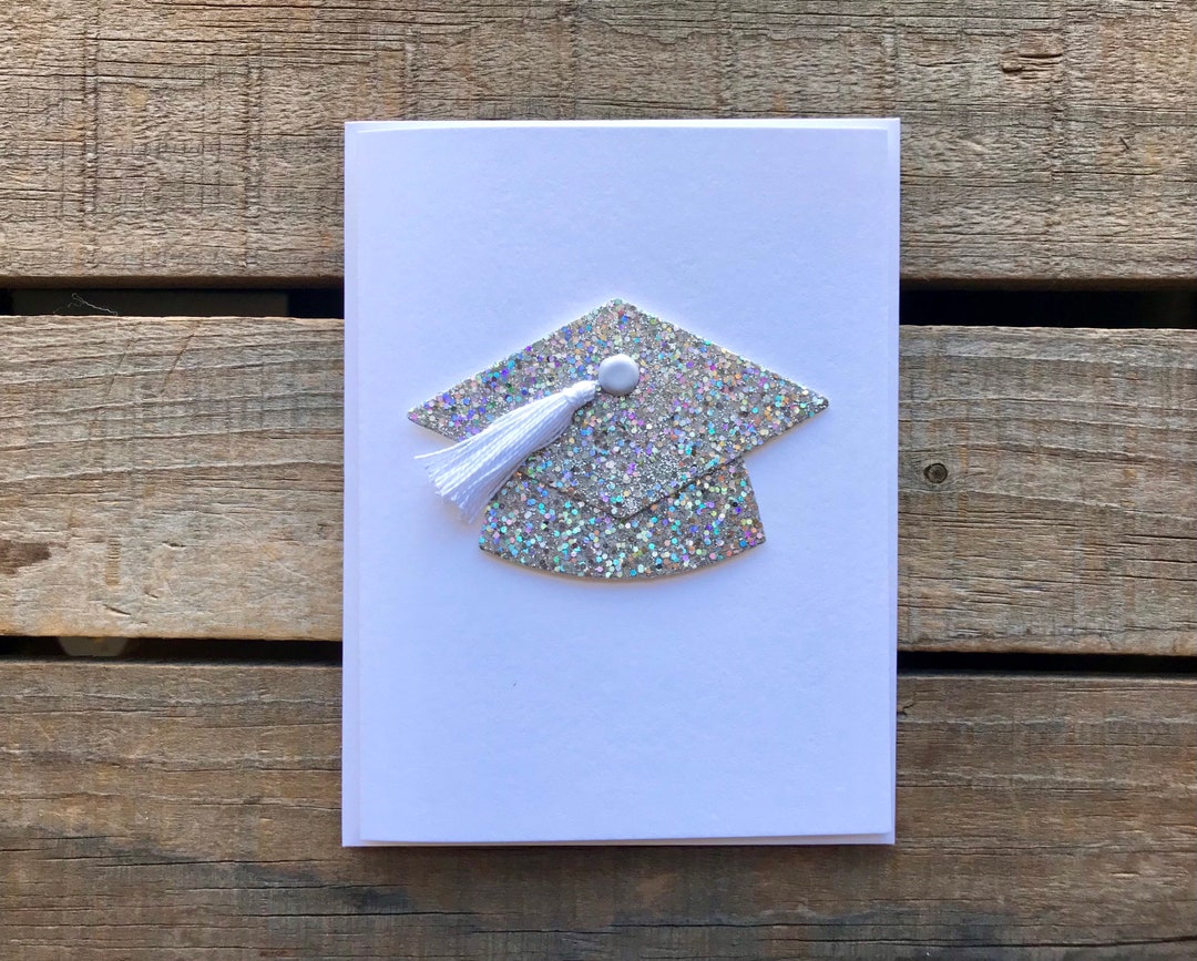 Graduation Card | Sparkly Graduation Card | Pretty Graduation Card ...