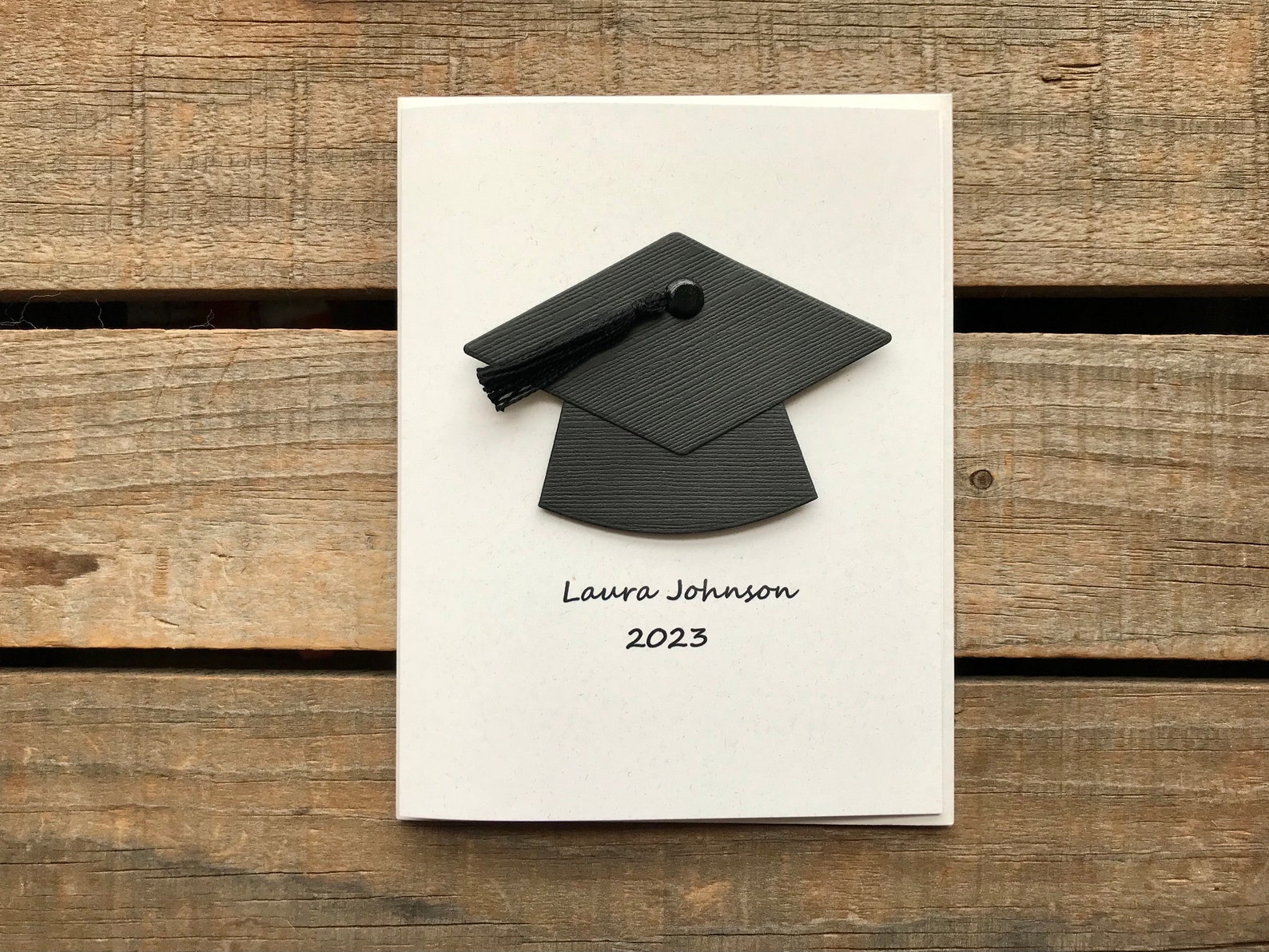 Personalized Graduation Card Keepsake Graduation Card Custom Graduation ...