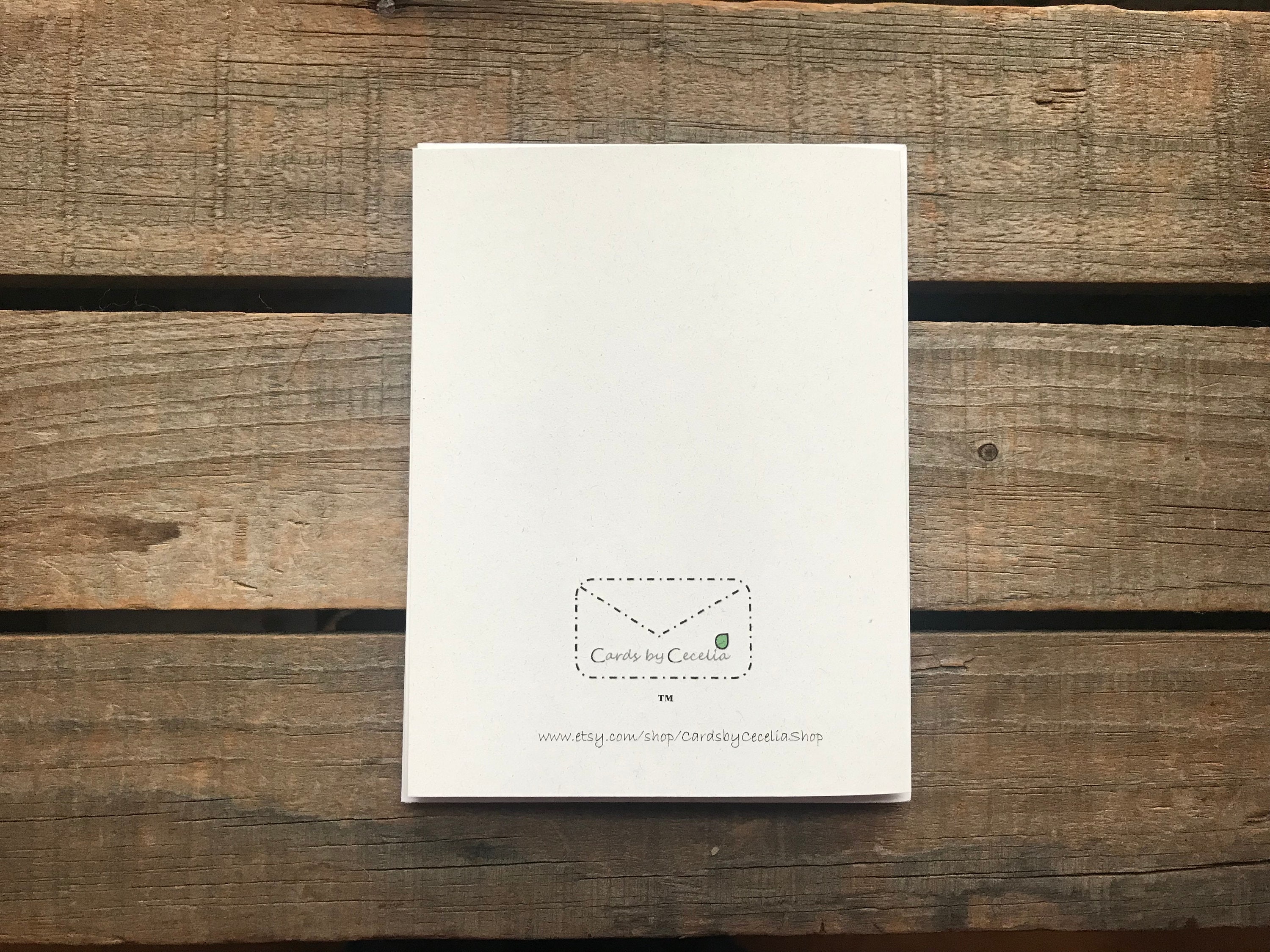 Birthday Card Library Birthday Card Retro Birthday Card - Etsy