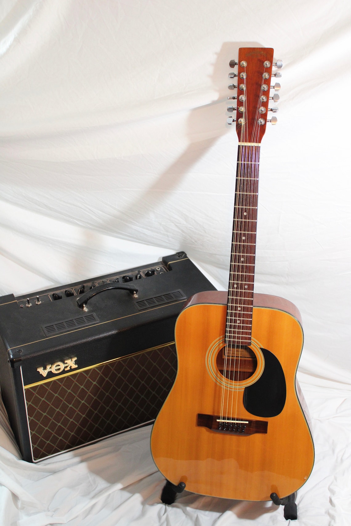 Beautiful Penco Acoustic Guitar Made in Japan Vintage Guitar 1970s ...