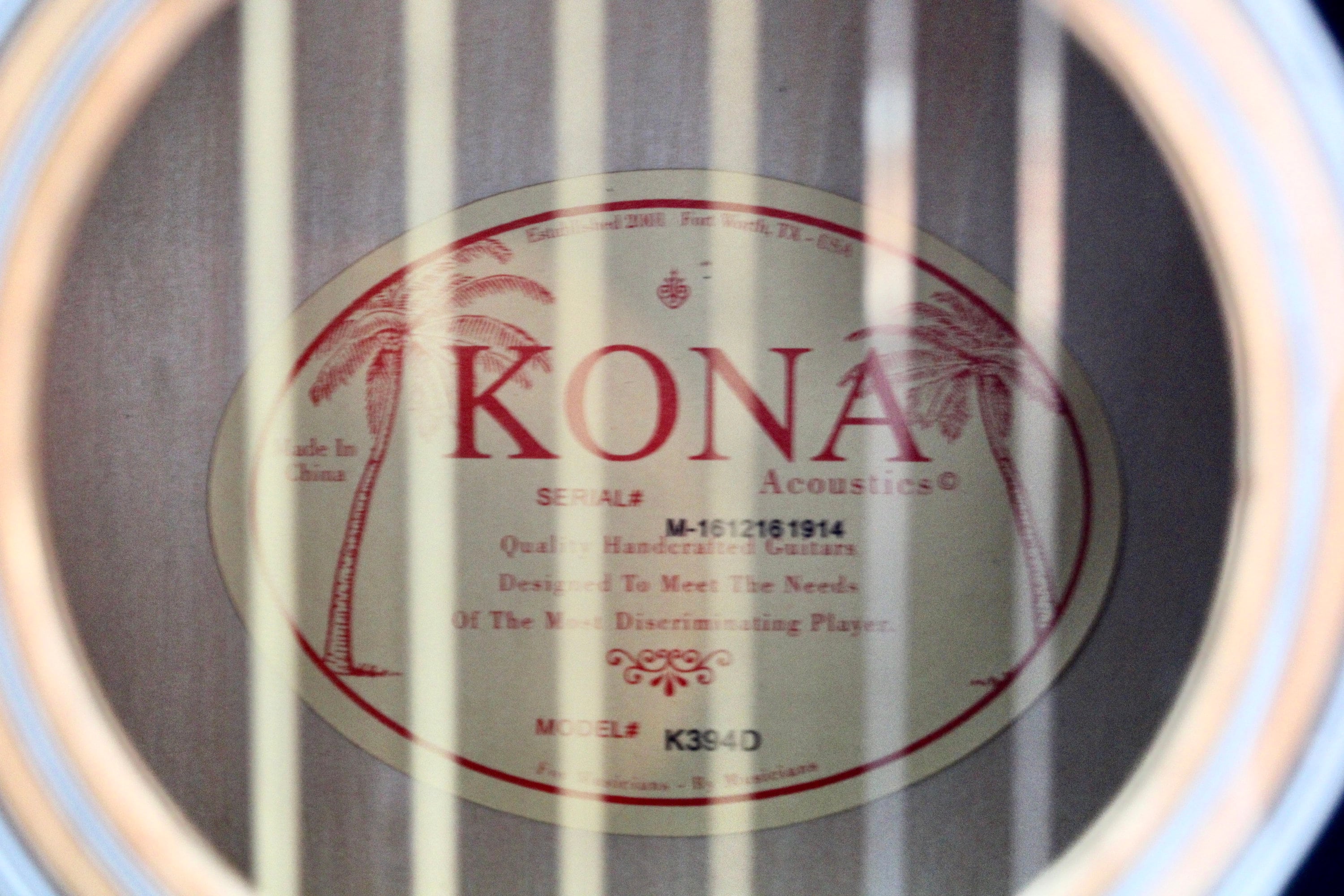 Beautiful Kona Guitar With Case, Mint Condition | Polished, Restored ...