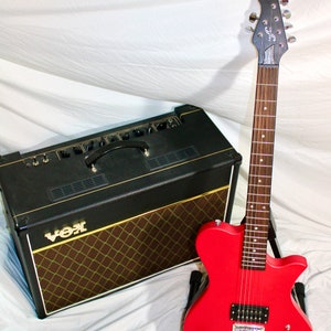 Red Electric Guitar | First Act Model - Etsy