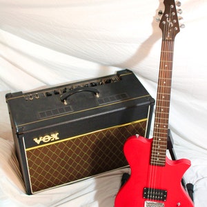 Red Electric Guitar | First Act Model - Etsy