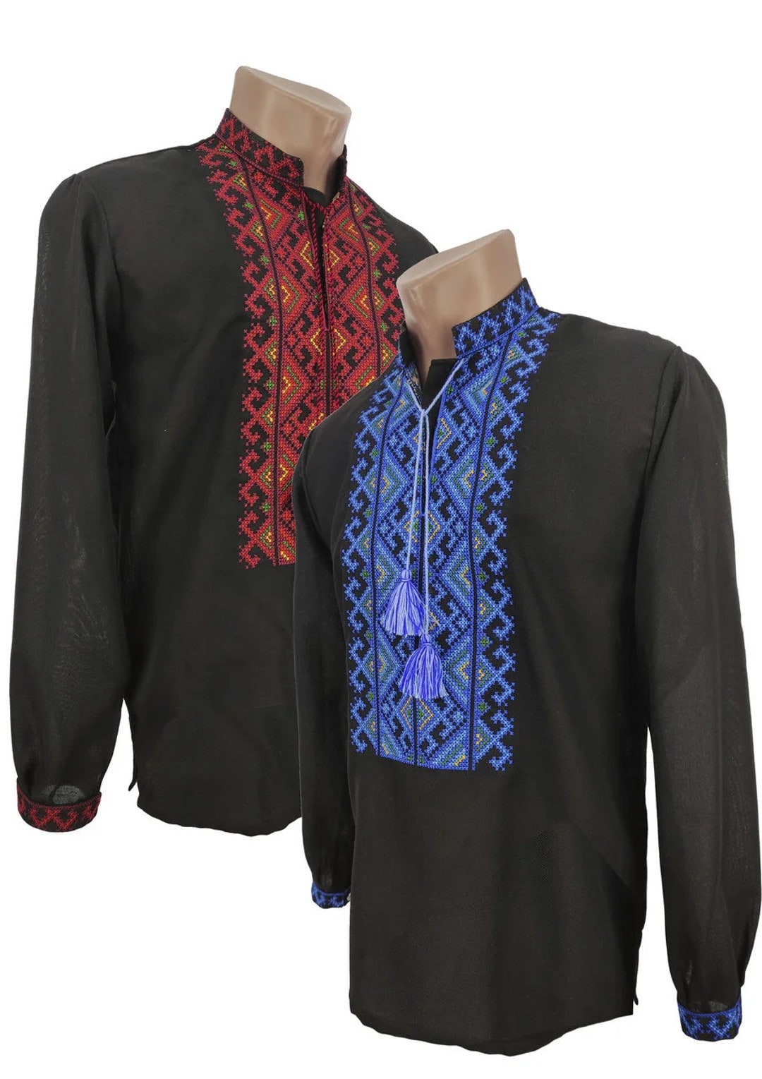 Ukrainian Embroidery Vyshyvanka Male Embroidered Traditional Men's ...