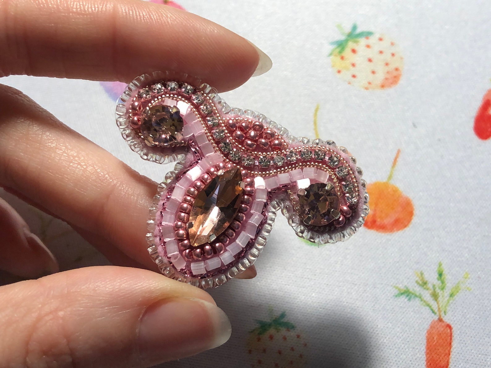Anatomical Uterus Brooch TUTORIAL at Your Cervix Pattern Making Guide ...