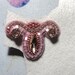 Anatomical Uterus Brooch TUTORIAL at Your Cervix Pattern Making Guide ...