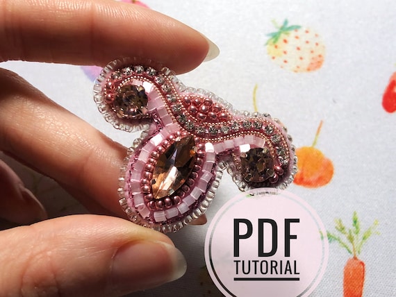 Anatomical Uterus Brooch TUTORIAL at Your Cervix Pattern - Etsy