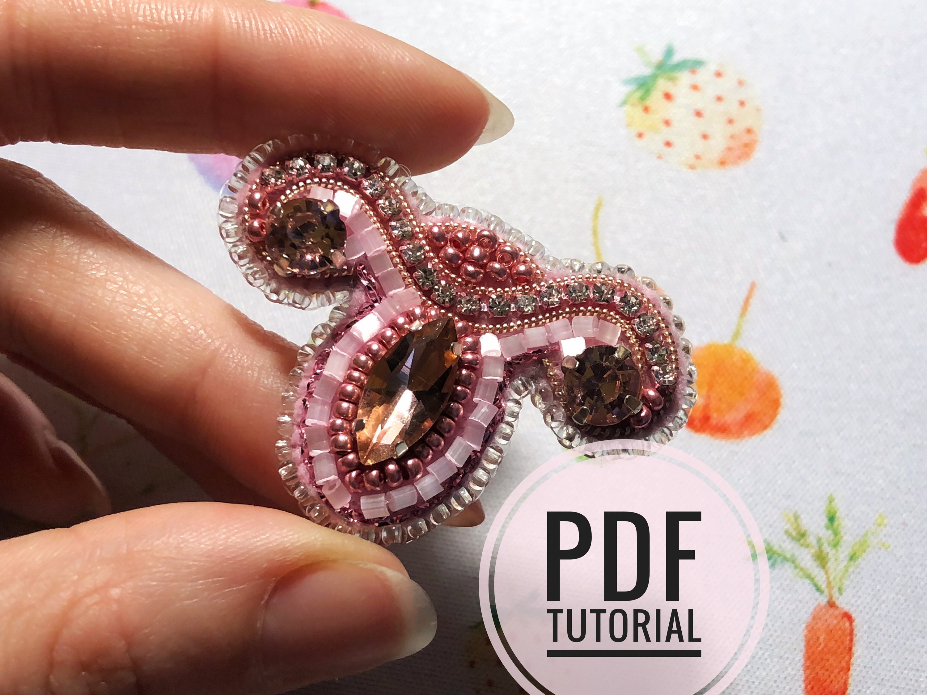 Anatomical Uterus Brooch TUTORIAL at Your Cervix Pattern Making Guide ...