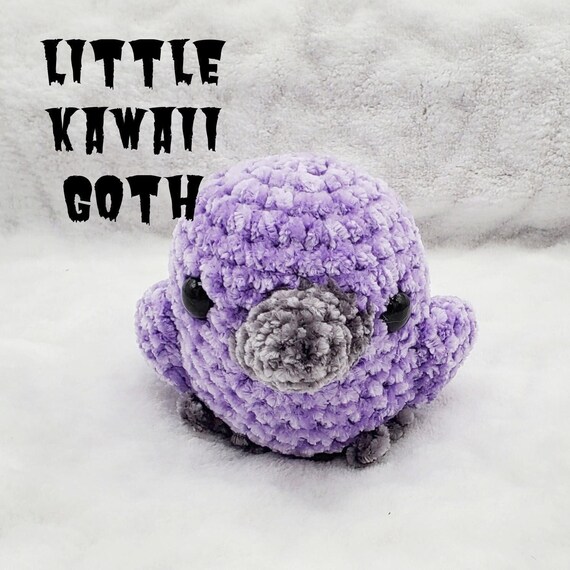 Small Crow Stuffed Animal Purple - Etsy