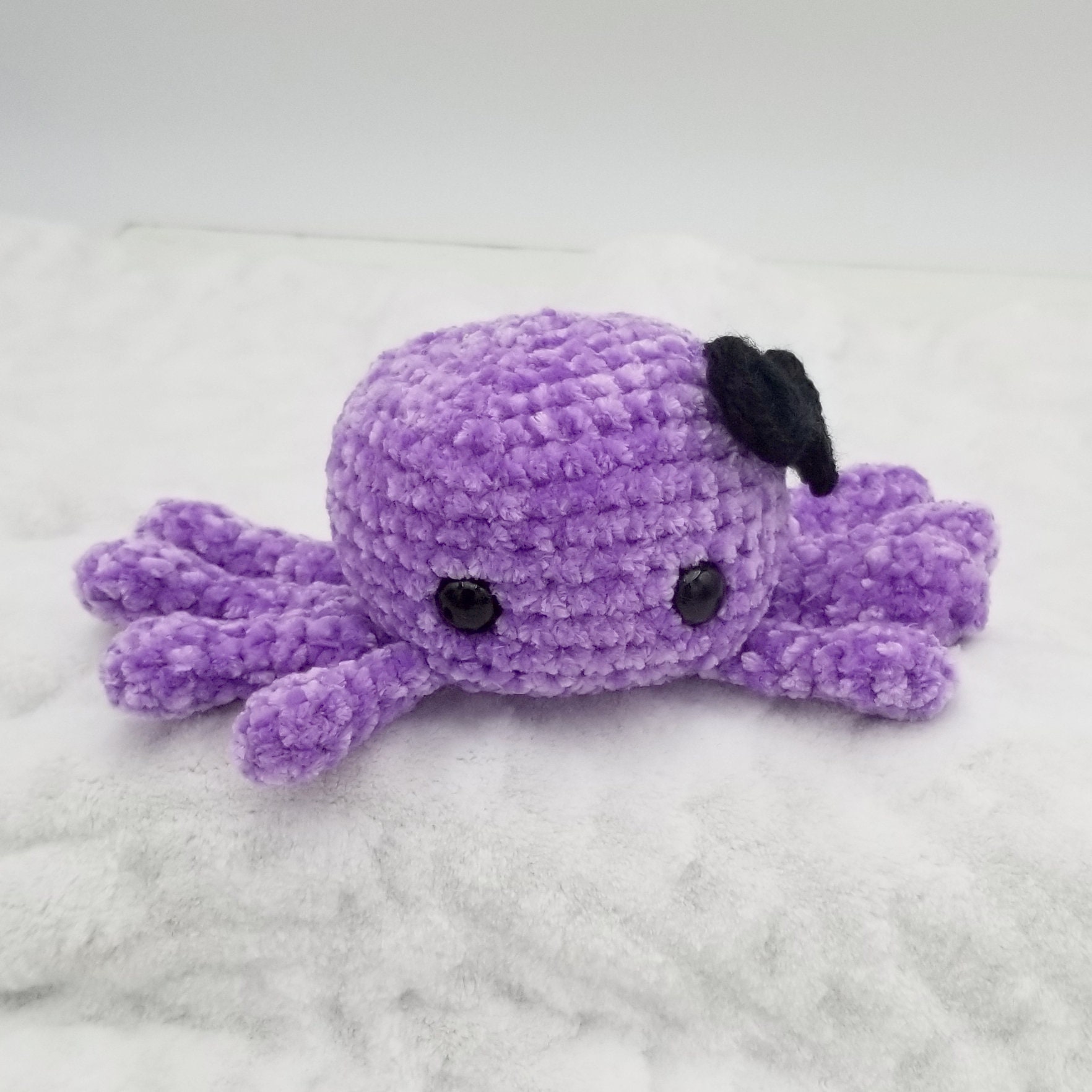 Small Spider Stuffed Animal Purple - Etsy