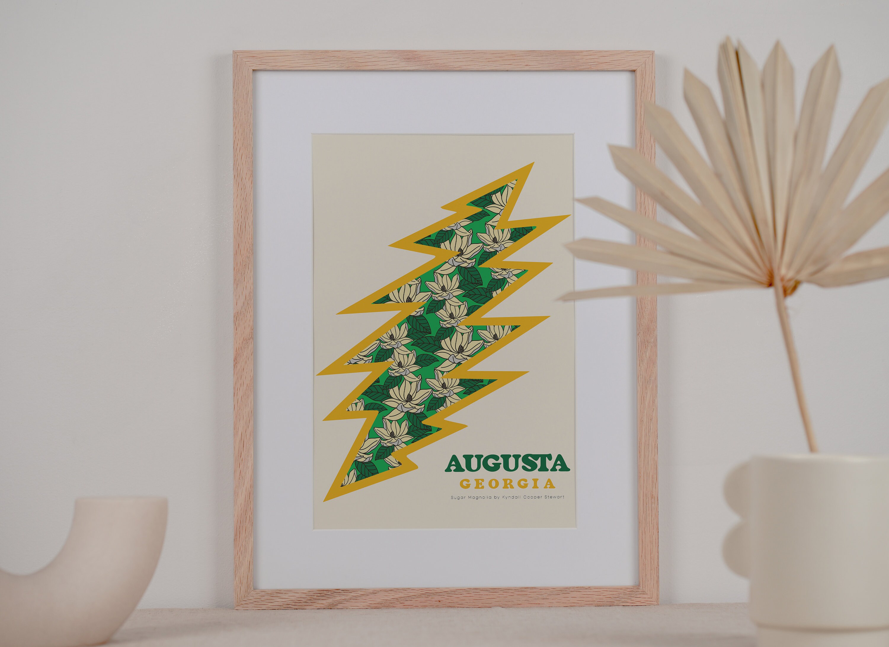 Augusta, GA 11x14in Poster Print Masters Art Augusta Gifts and Decor ...