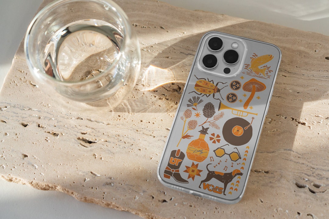 Tennessee iPhone 13 Illustrated Clear Flexi Phone Case, Knoxville ...