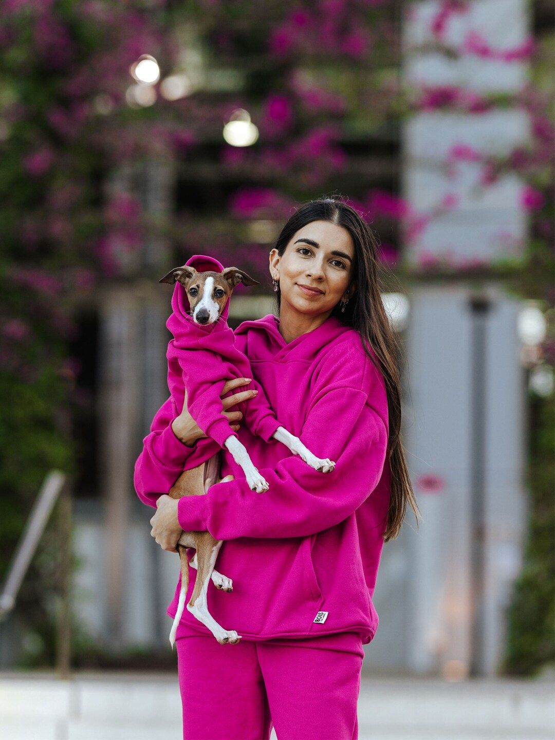 Matching Dog and Owner Hoodies: Magenta Dragonfruit Sweaters - Etsy