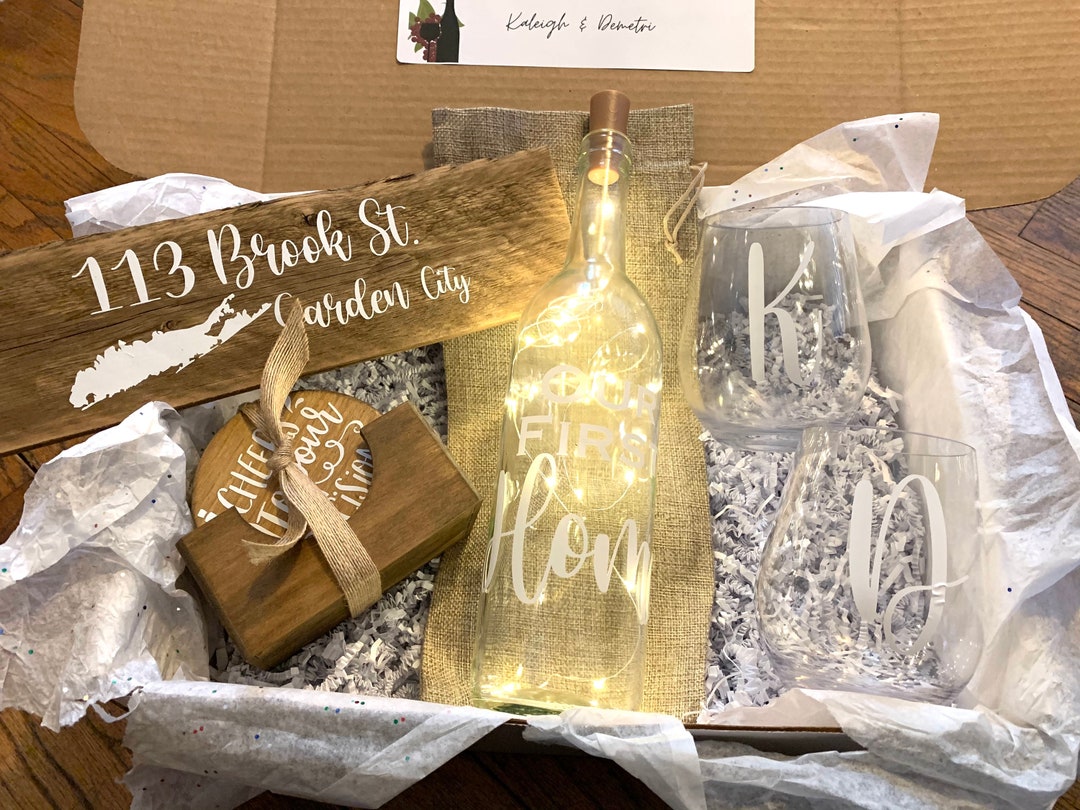 Housewarming Gift Box for New Apartment Owners Includes Personalized ...