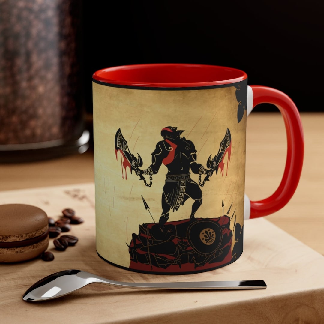 God of War Mug: Kratos, Ghost of Sparta, Gamer Gift - Etsy