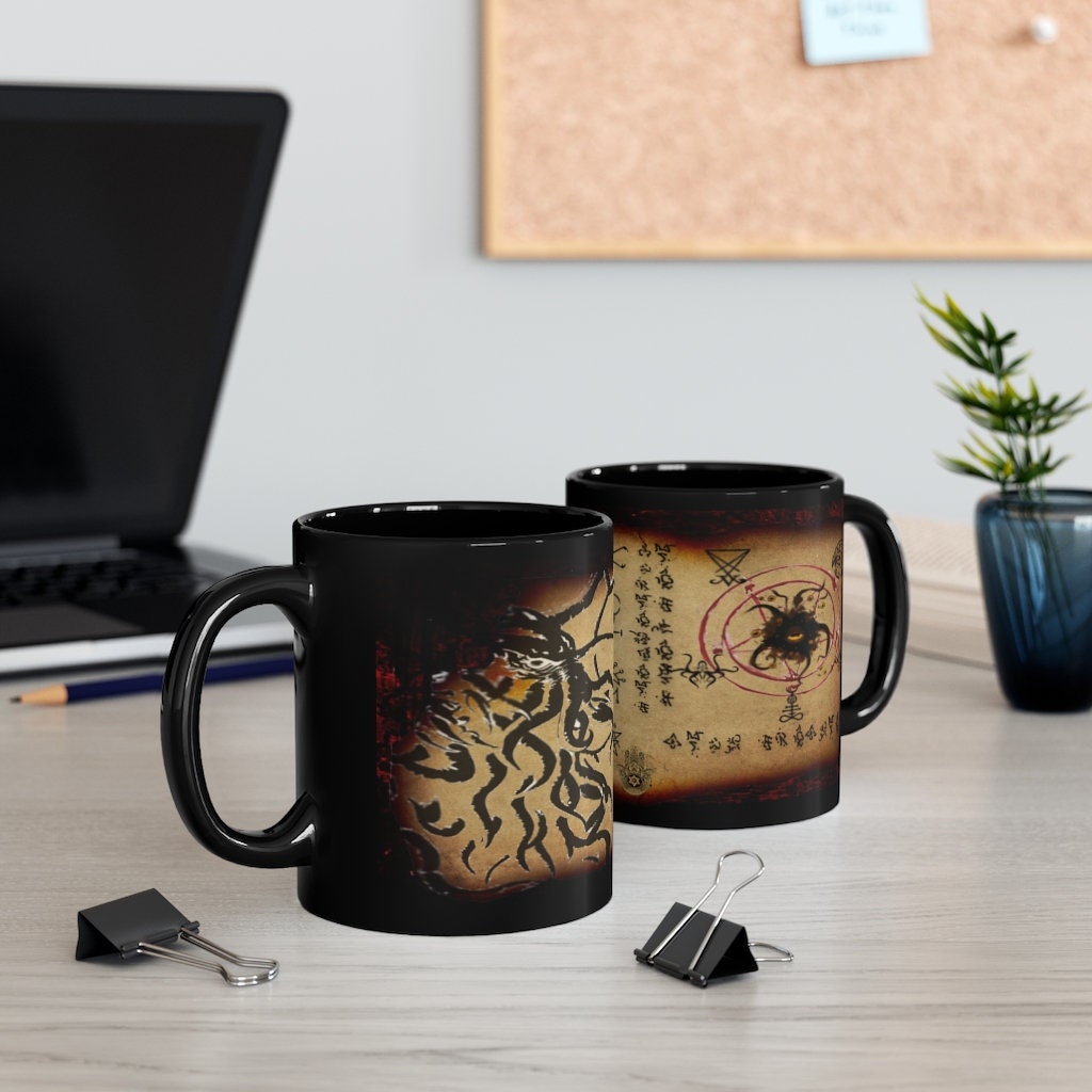 Hermaeus Mora Cthulhu Mug, Skyrim Coffee Mug, Cthulhu Gift, Lovecraft ...