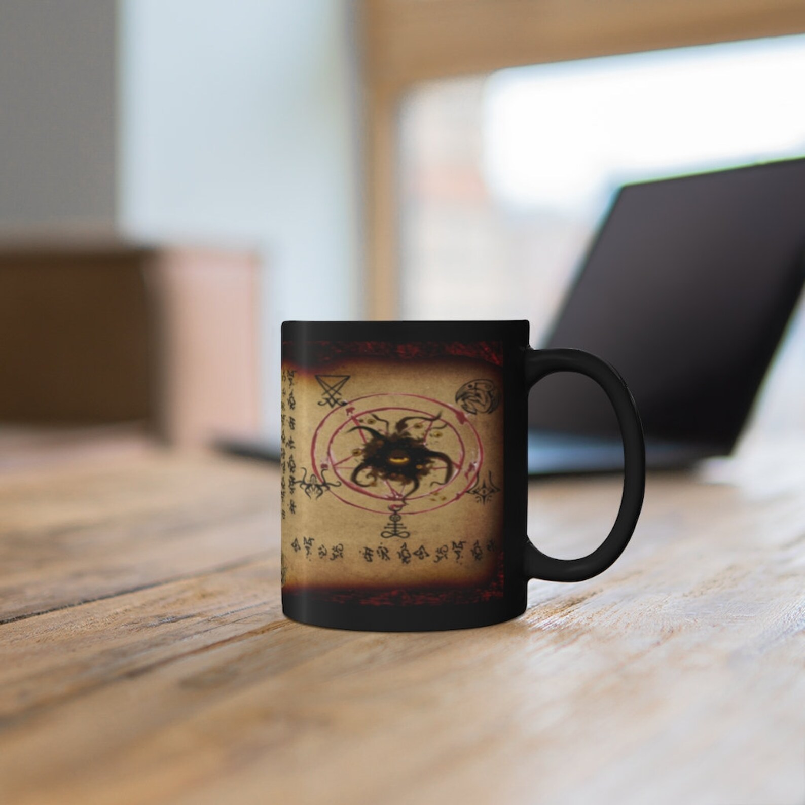 Hermaeus Mora Cthulhu Mug, Skyrim Coffee Mug, Cthulhu Gift, Lovecraft ...