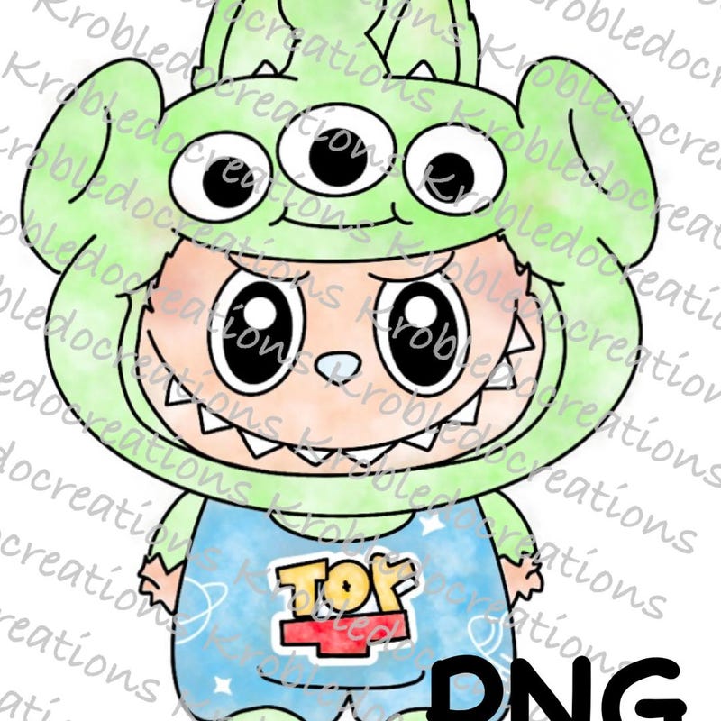 Labubu Papercraft Template - Etsy