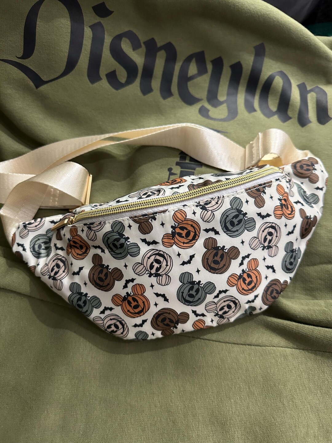 Blinky Pumpkin Belt Bag - Etsy