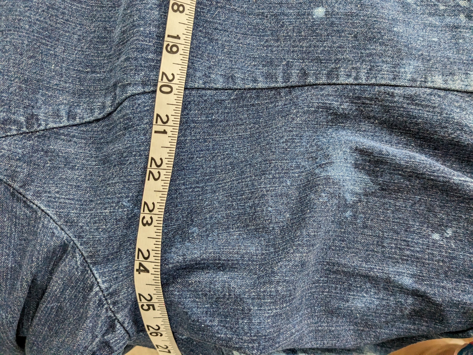 Upcycled Blue Jean/denim Jacket, One of a Kind, Embroidered Flamingo ...