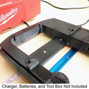 Packout Mount for Milwaukee M18 & M12 6-battery Rapid Charger Station ...