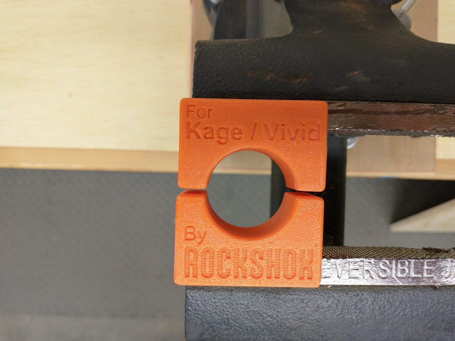 Rockshox Rear Shock Body Vise Blocks for Kage Vivid With | Etsy