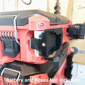 M18 Milwaukee PACKOUT Battery Mount/holder for 1, 2, or 3 Batteries - Etsy