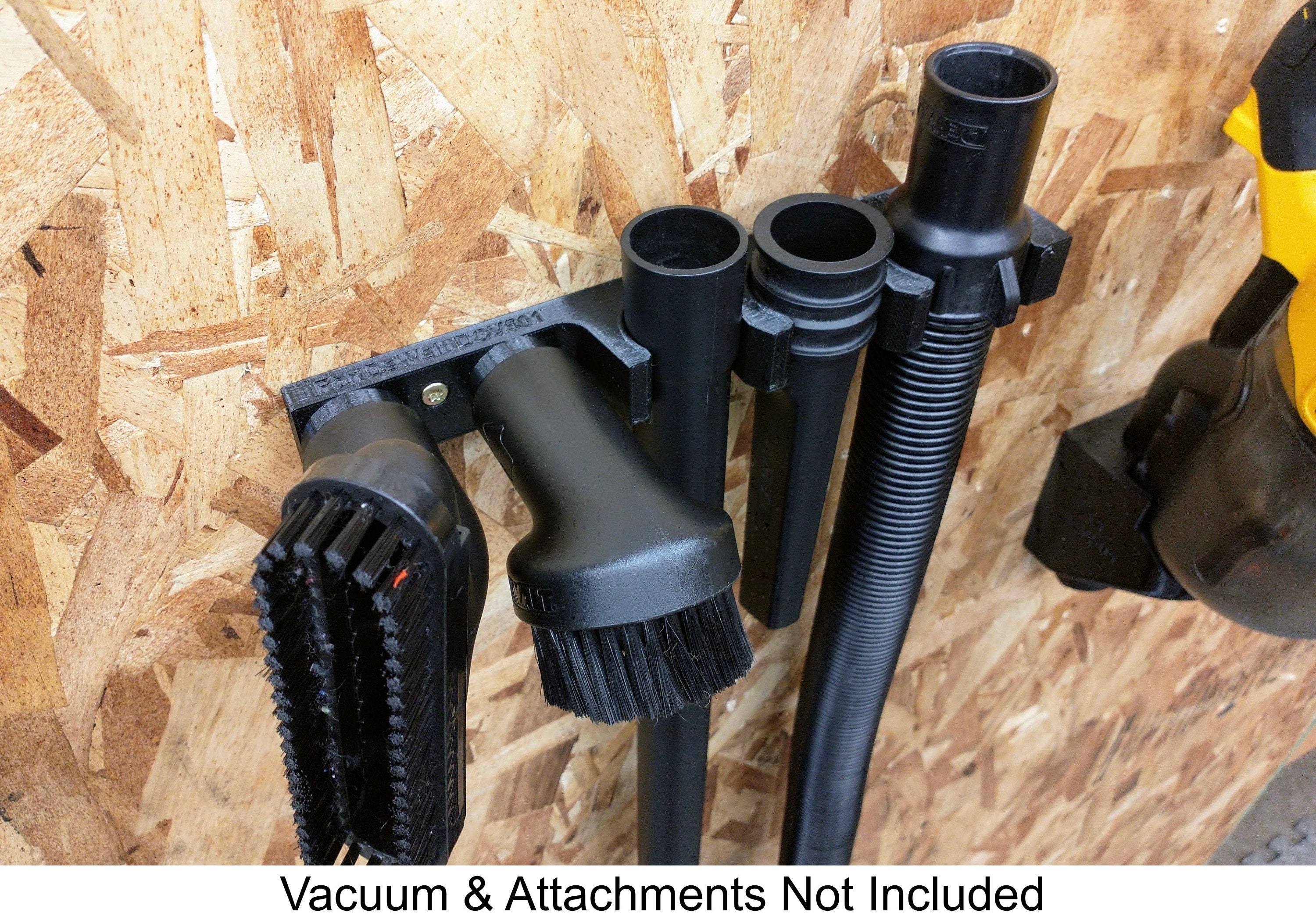 Wall Mount for Dewalt DCV501H / DCV501HB Vacuum & Accessories Holder W ...