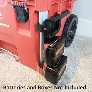 M18 Milwaukee PACKOUT Battery Mount/holder for 1, 2, or 3 Batteries - Etsy