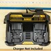 Wall Mount for Dewalt DCB102 Charger With Optional Battery Mounts ...