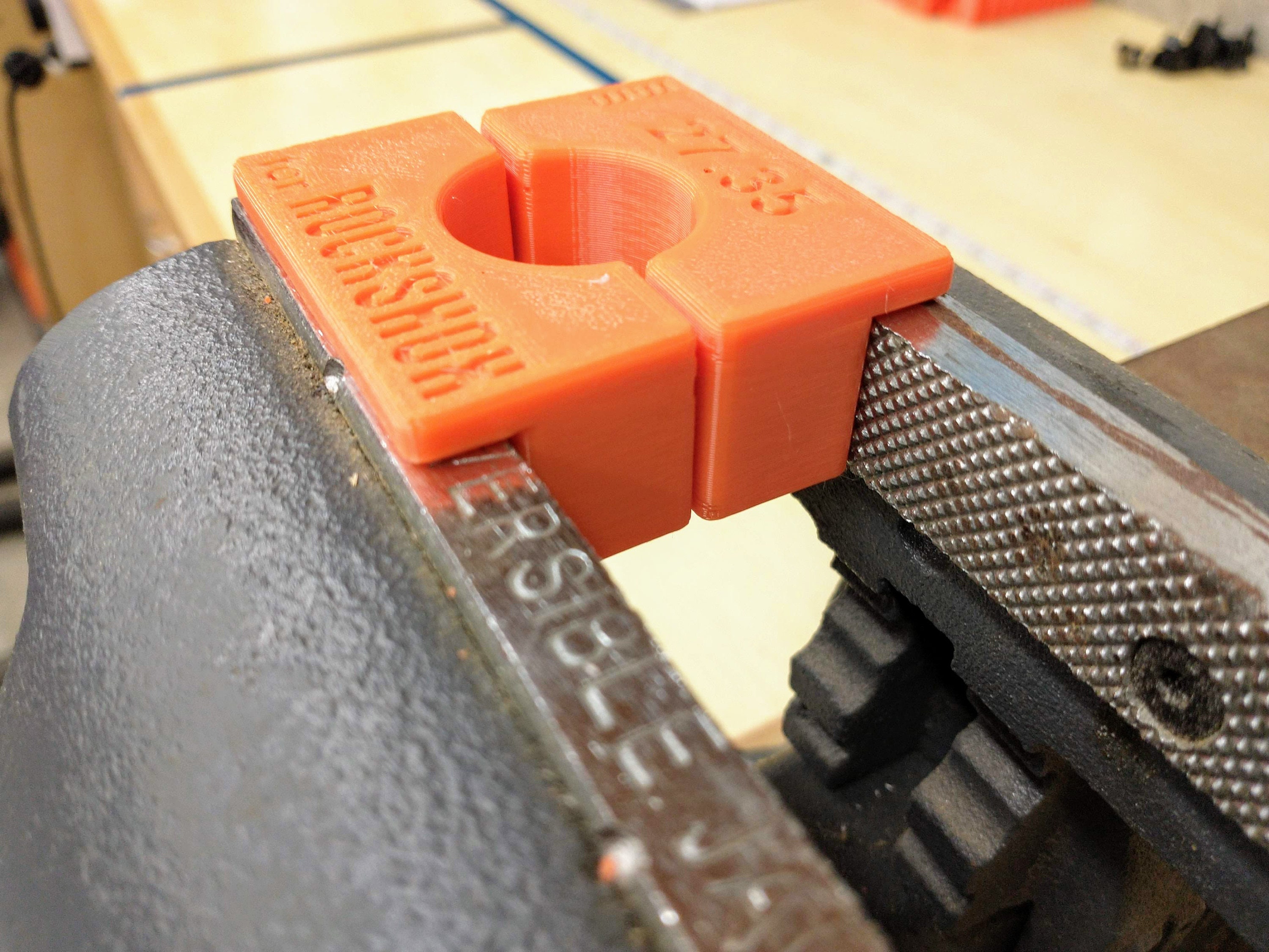 Rockshox Charger Vice Blocks Soft Jaw Clamp. 27.35mm With | Etsy