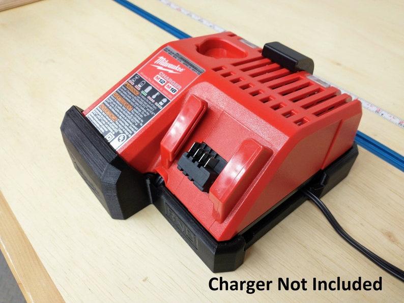 Wall Mount for Milwaukee M12 & M18 Charger model 48-59-1812 / - Etsy