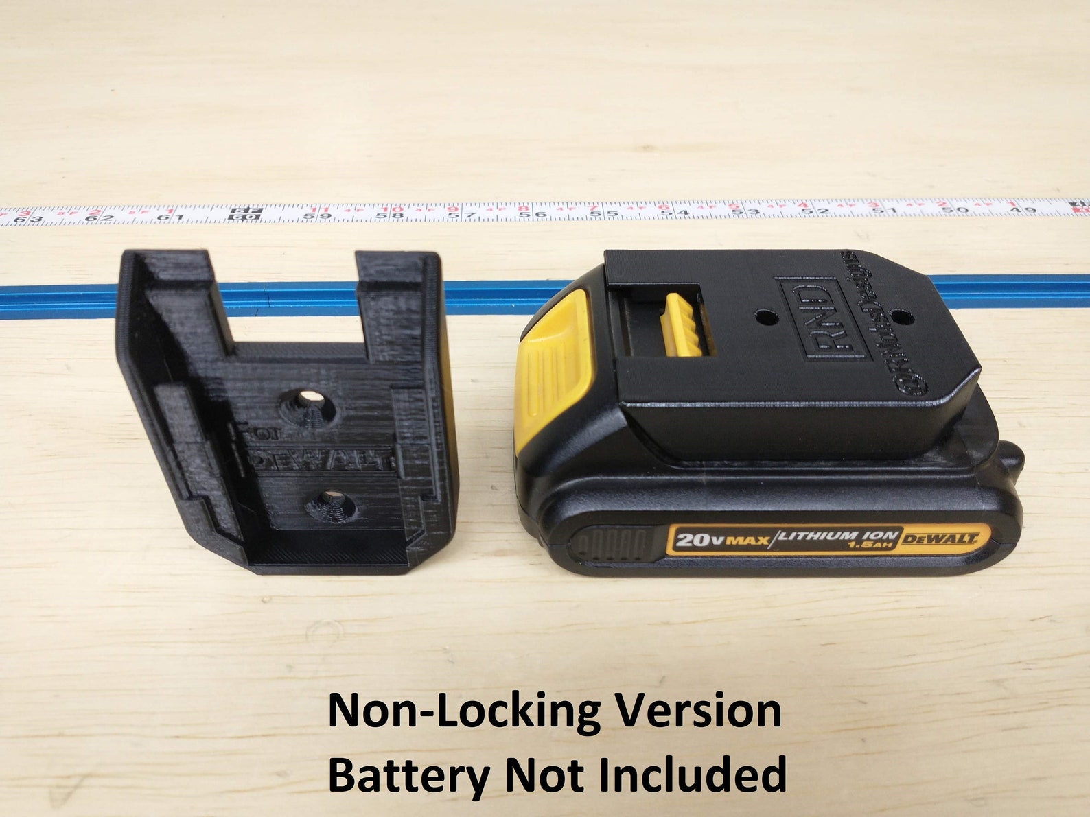 Wall Mount for Dewalt DCB102 Charger With Optional Battery - Etsy