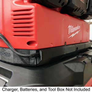 Packout Mount for Milwaukee M18 & M12 6-battery Rapid Charger Station ...