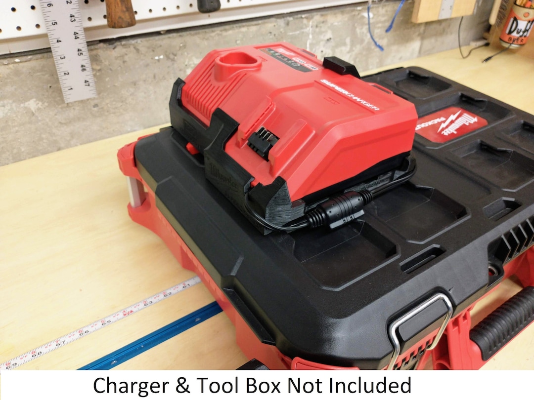 Packout Mount for Milwaukee Super Charger M12 & M18 (model 48-59-1811 ...