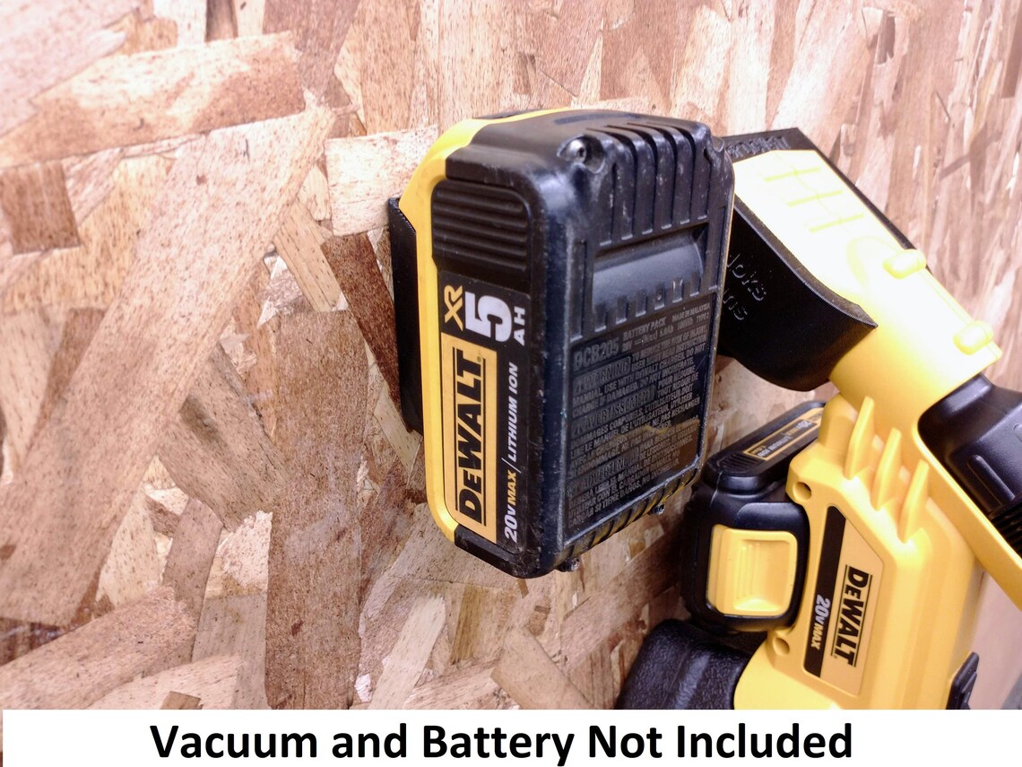 Wall Mount for Dewalt DCV517 1/2 Gallon Shop Vac / Vacuum. Made in USA ...