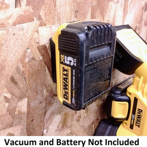 Wall Mount for Dewalt DCV517 1/2 Gallon Shop Vac / Vacuum. Made in USA ...