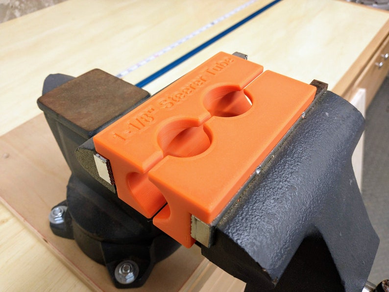 Suspension Fork Steerer Tube Vise Clamp Block Holder for Overhaul ...