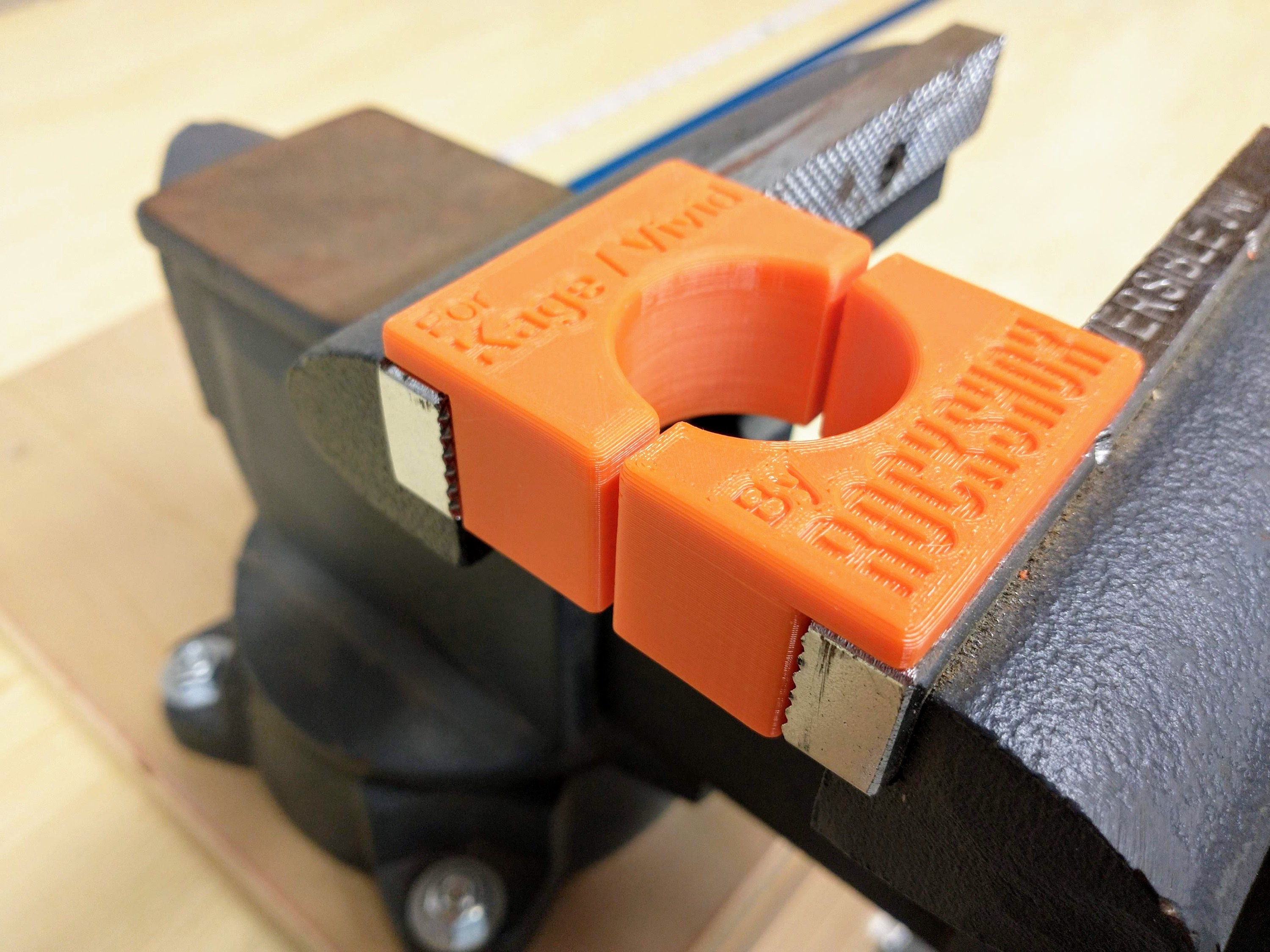 Rockshox Rear Shock Body Vise Blocks for Kage Vivid With Magnets Etsy