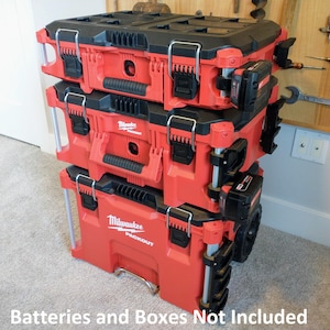 M18 Milwaukee PACKOUT Battery Mount/holder for 1, 2, or 3 Batteries - Etsy