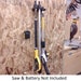 Wall Mount for Dewalt DCPS620 Pole Saw With Optional DCPH820 Hedge ...