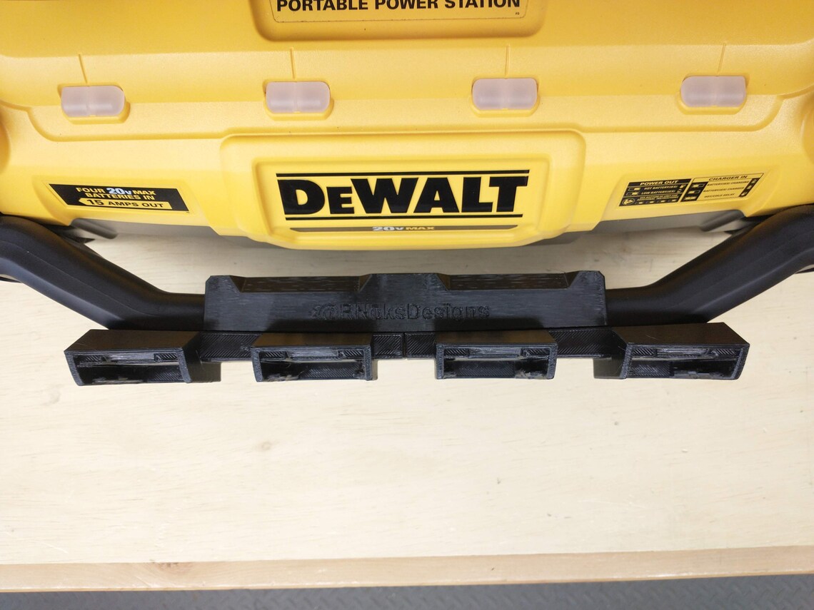 4-battery Dewalt 20V/60V Flexvolt Mount for Dewalt DCB1800 - Etsy