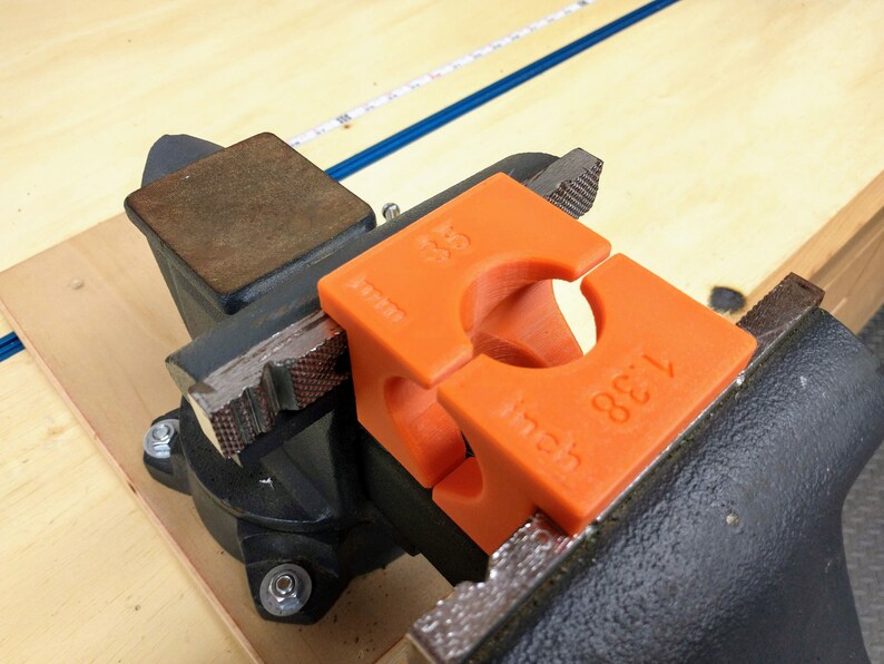 Bicycle Stanchion Vise Clamps - Horizontal and Vertical Clamping ...