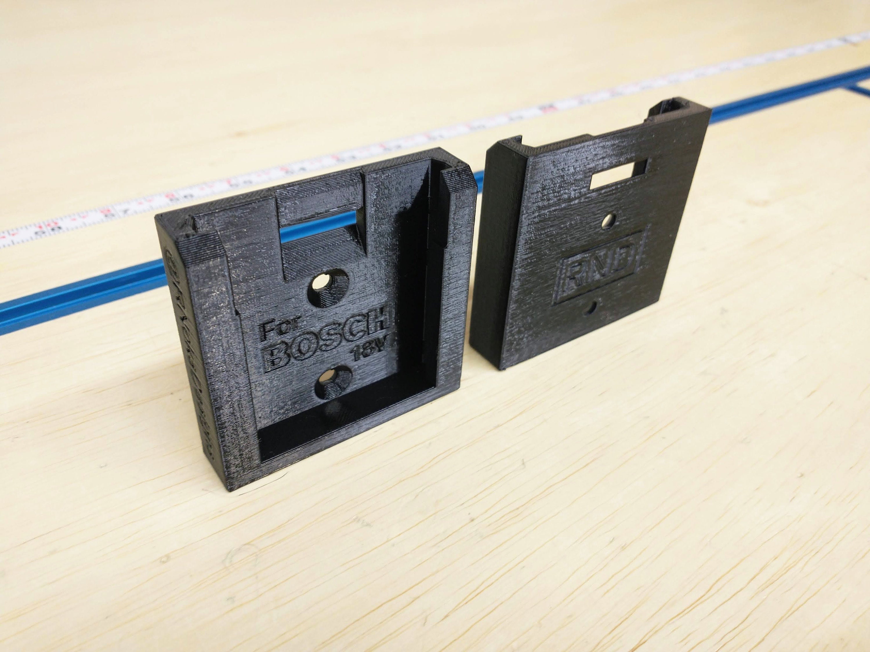Wall Mount for Bosch BC660 Charger With Optional 18V Battery Mounts ...