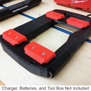 Packout Mount for Milwaukee M18 & M12 6-battery Rapid Charger Station ...