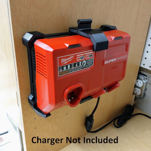 Wall Mount for Milwaukee Super Charger M12 & M18 model - Etsy