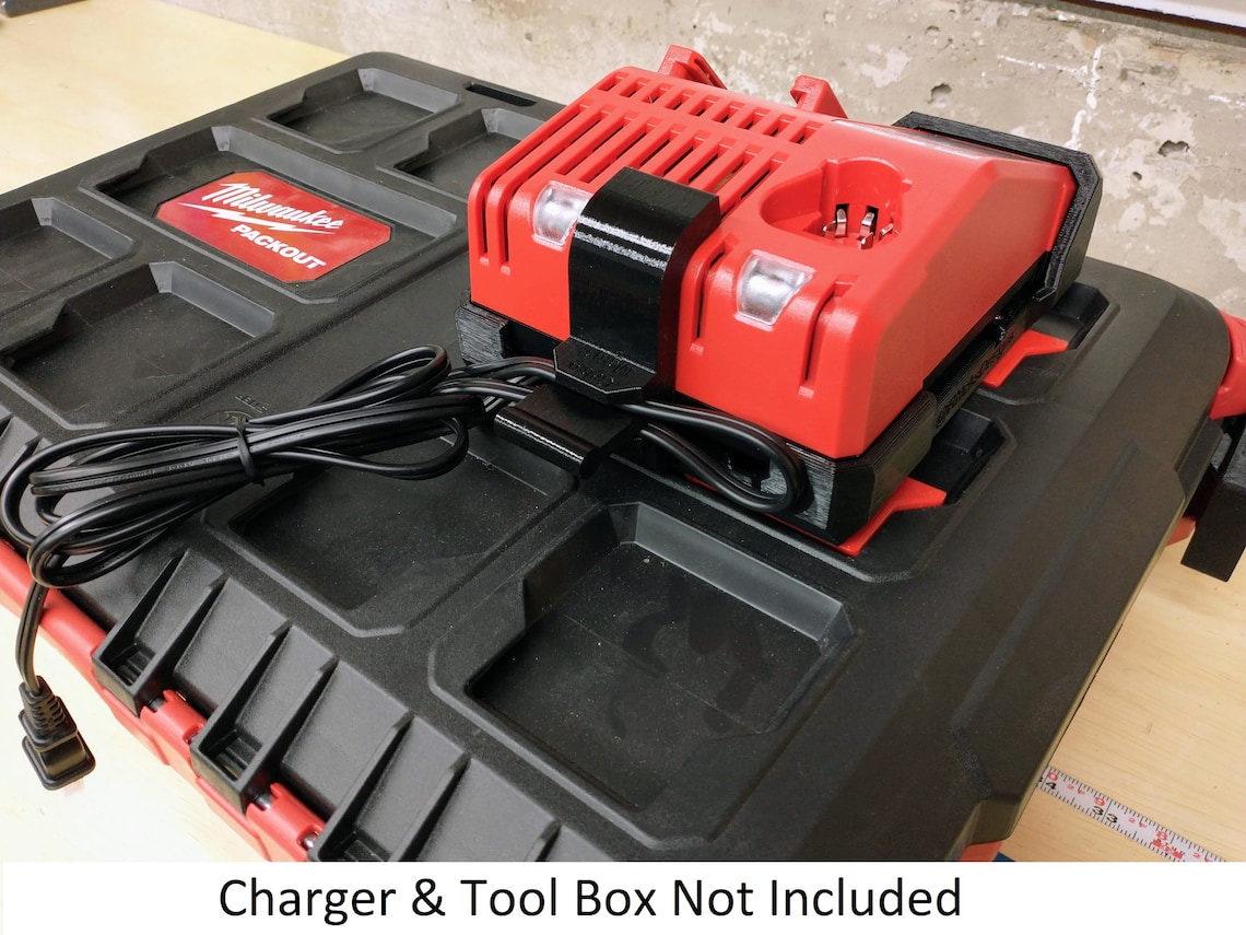 Packout Mount for Milwaukee M12 & M18 Charger model - Etsy