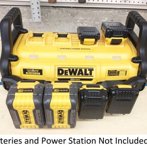 4-battery Dewalt 20V/60V Flexvolt Mount for Dewalt DCB1800 Power ...