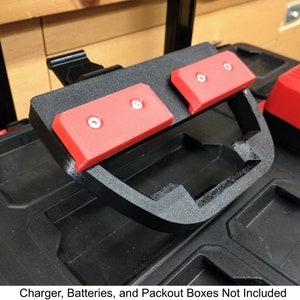 Packout Mount for Milwaukee M12 Charger (model# 48-59-2401) **CHARGER ...