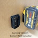 Wall Mount for Dewalt DCB102 Charger With Optional Battery Mounts ...